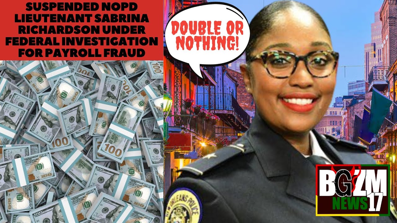 Suspended NOPD Lieutenant Sabrina Richardson Under Federal ...