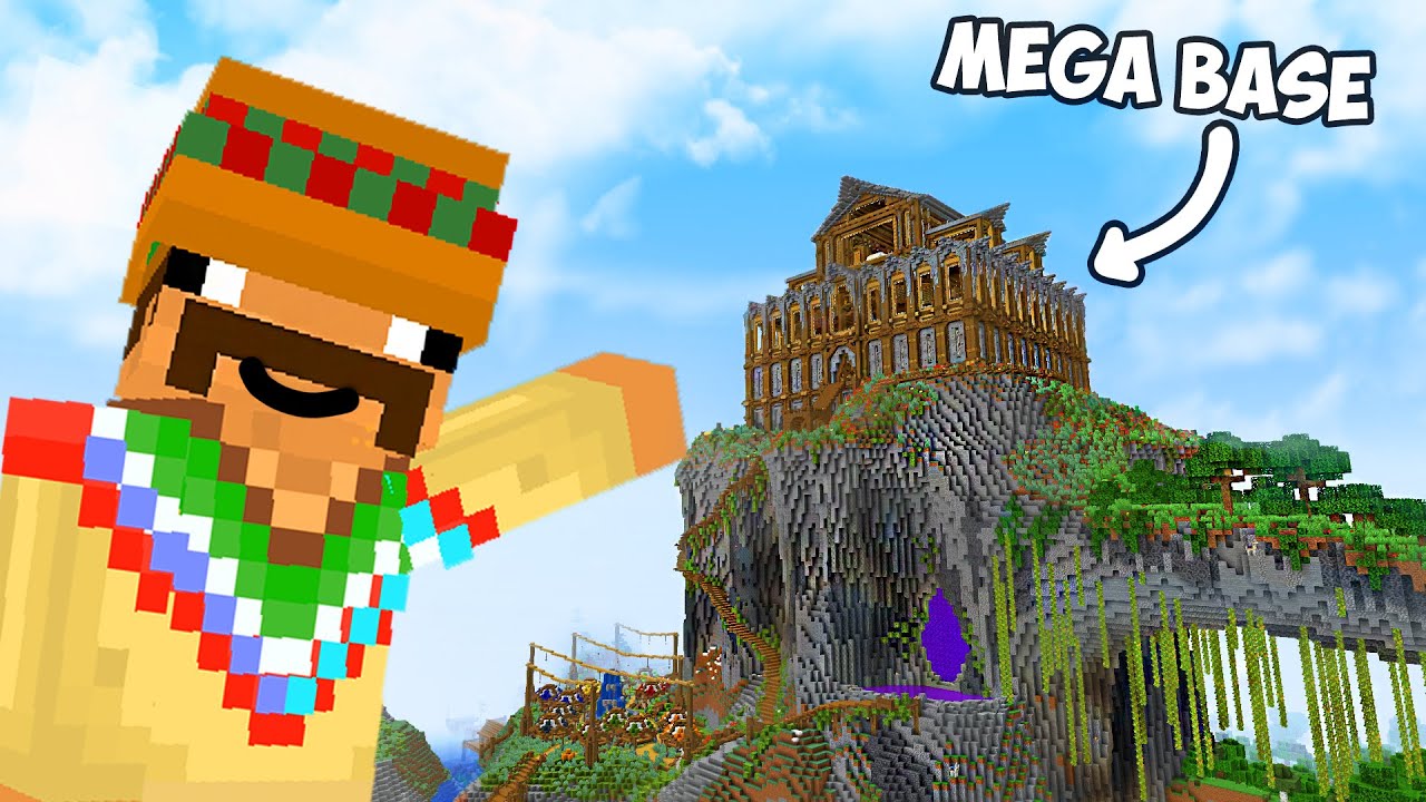 I Built The Ultimate MEGA BASE In Survival Minecraft (END) - YouTube
