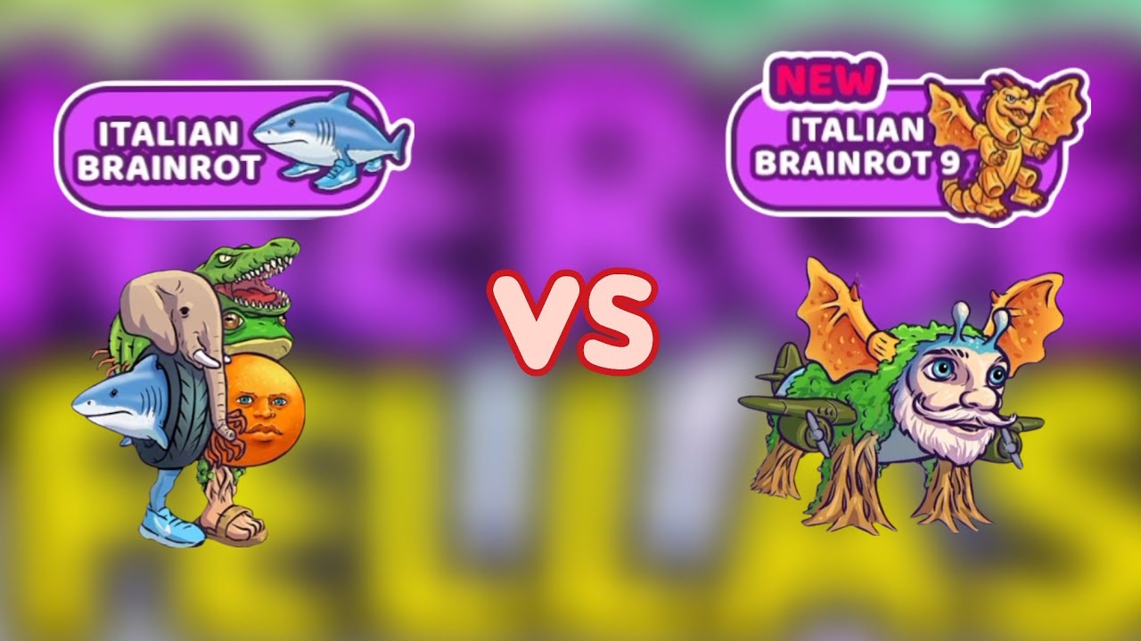 First Brainrot vs Brainrot last update | Merge Fellas - YouTube