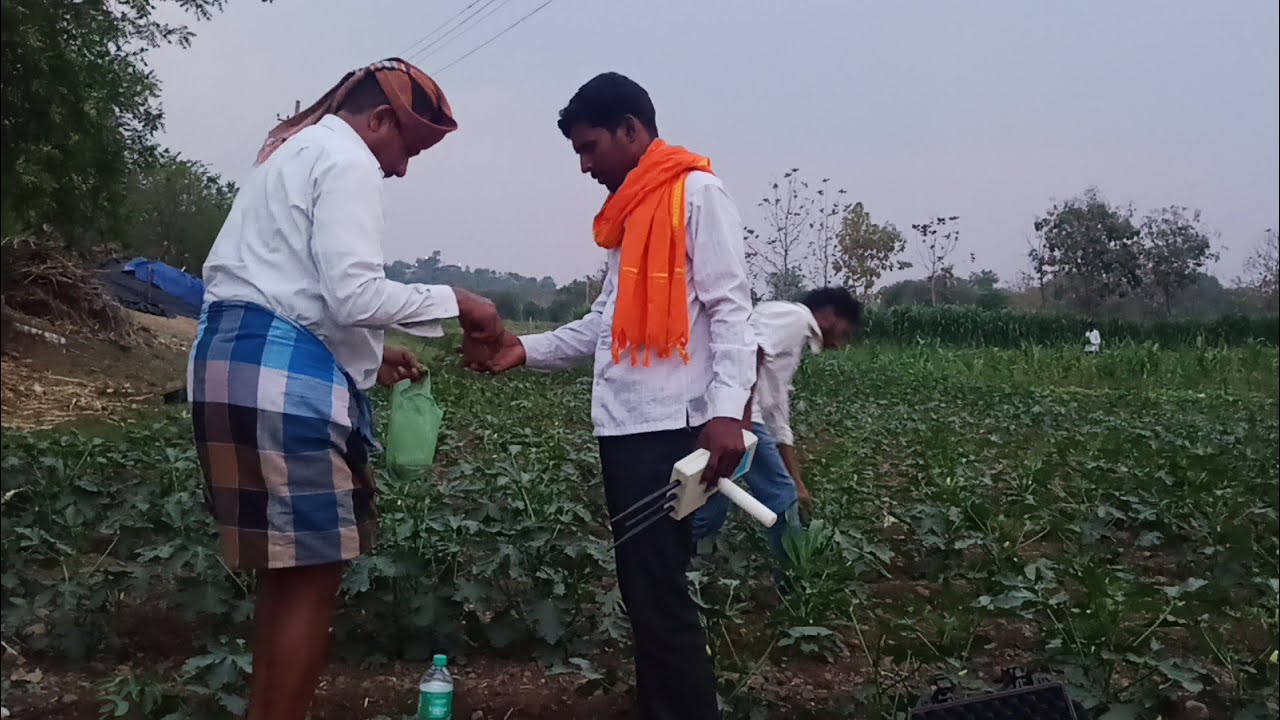 borewell point || water point checking || find under ground water ...