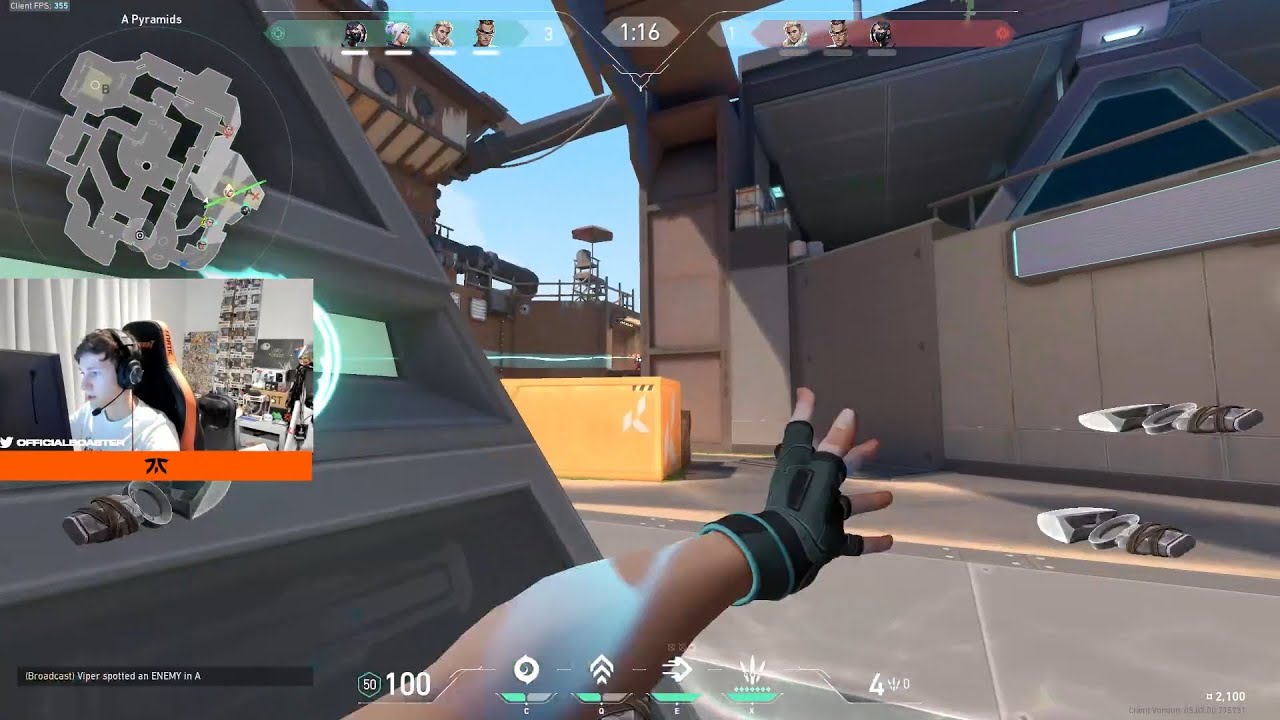 FNATIC BOASTER JETT VALORANT RANKED GAMEPLAY [Full Match VOD] - YouTube