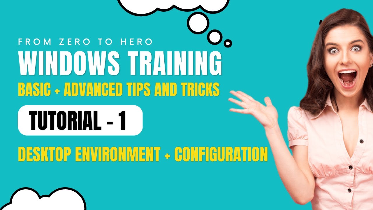 Windows 10 Full Course | Tutorial # 1 | Windows Basics and Desktop Configuration - YouTube