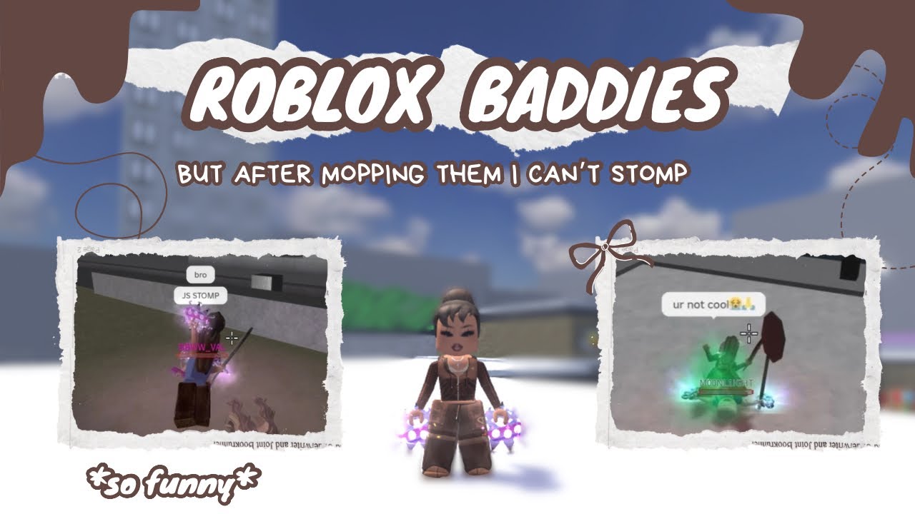 ˚𖥔 Mopping people but I can’t stomp instead I keep on hitting them *funny* 𖥔˚ - YouTube