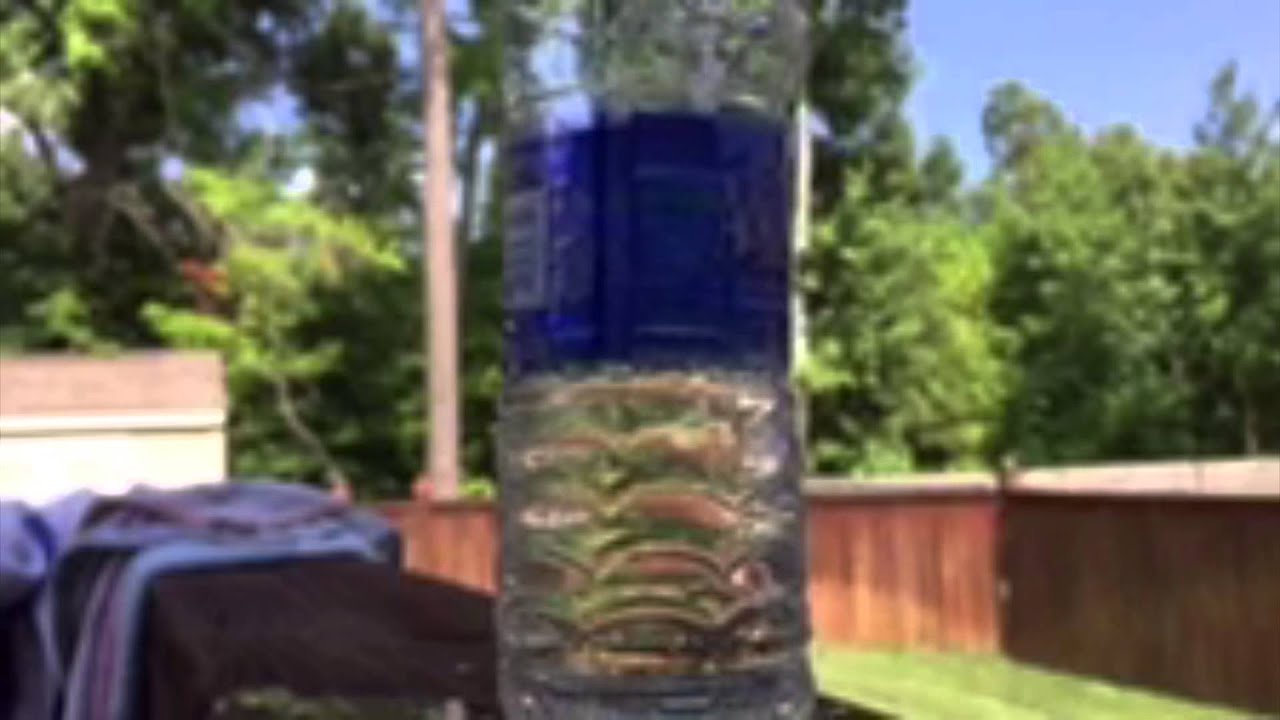 Slow Motion - Shooting a Water Bottle - YouTube