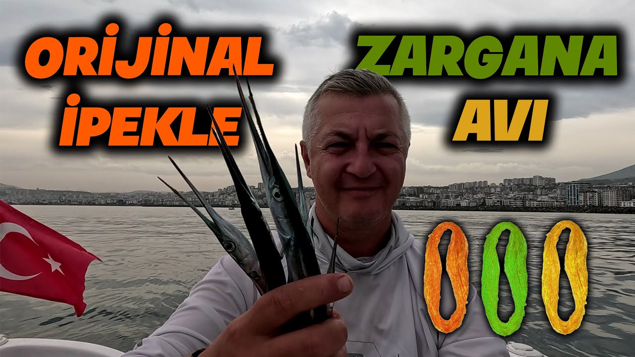 UZUN OLTA ZARGANA AVI - İPEK İLE ZARGANA AVI - TEKNEDEN ZARGANA AVI ...