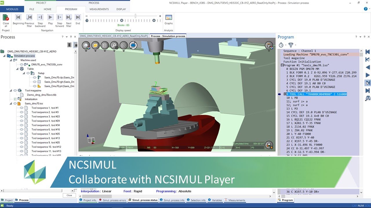 Collaborate with NCSIMUL Player - YouTube