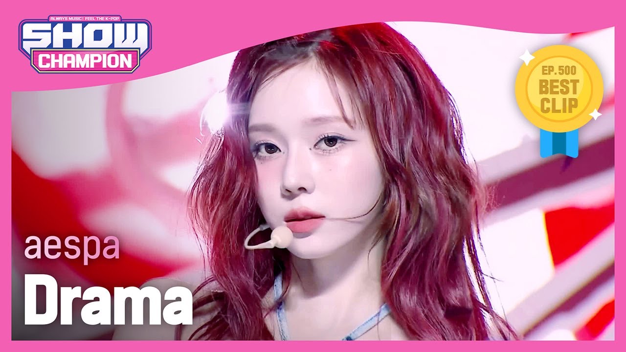 [COMEBACK] 에스파(aespa) - Drama l Show Champion l EP.500 l 231115 ...