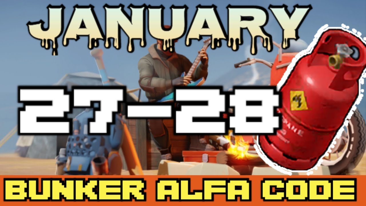 Bunker Alfa code Today JANUARY 27 - 28 2023 LDOE - YouTube