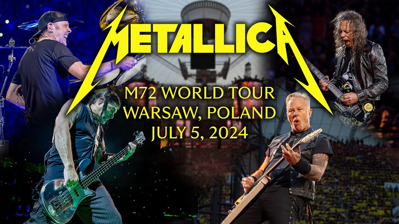 Metallica: M72 World Tour - Warsaw, Poland - July 5, 2024 (MULTICAM, HQ ...