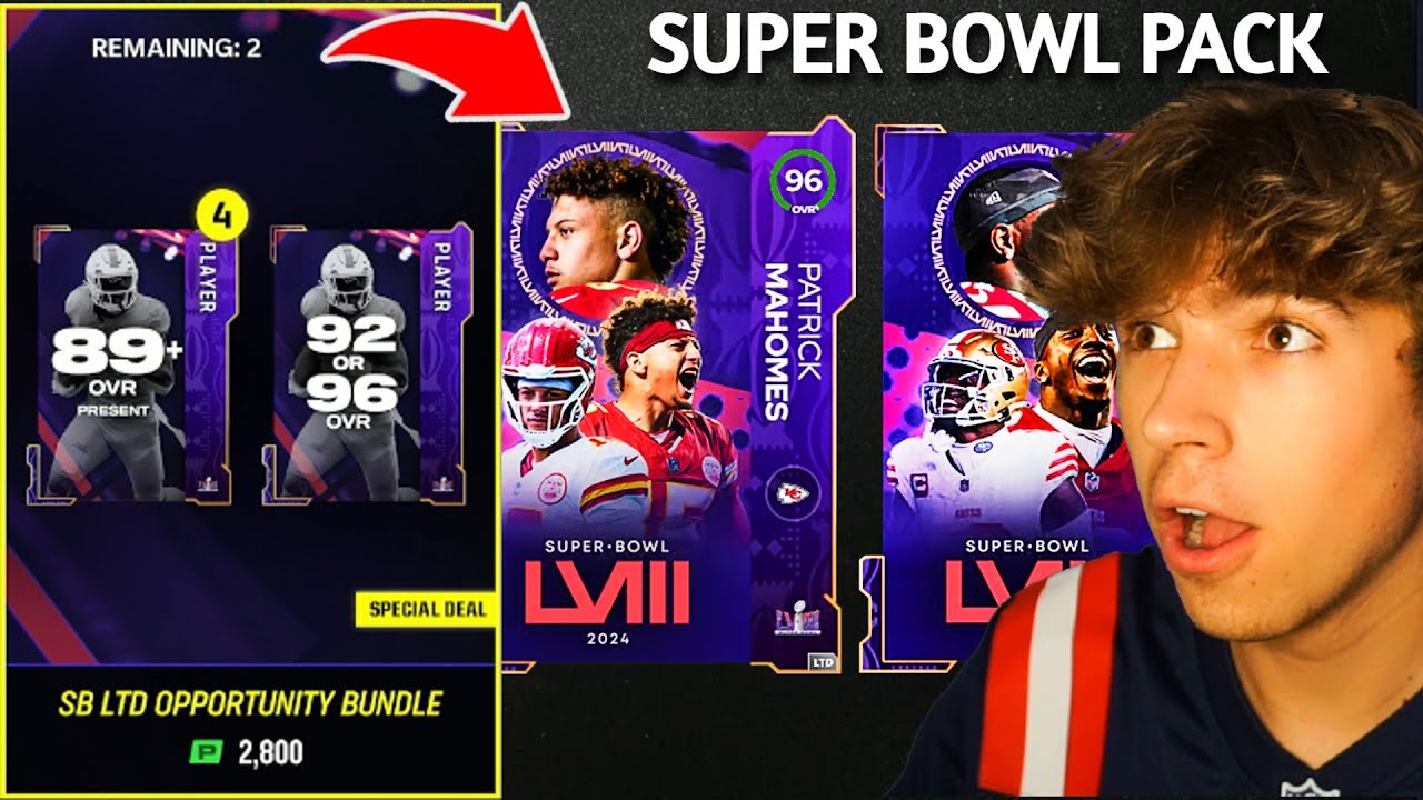 500x Super Bowl Packs🔥 - YouTube