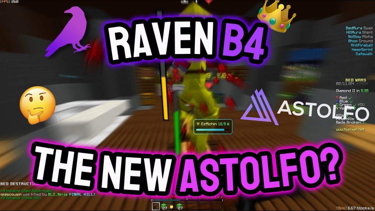 RAVEN B4 IS THE NEW ASTOLFO? #4k (Scripts & Pack Below in the discord ...