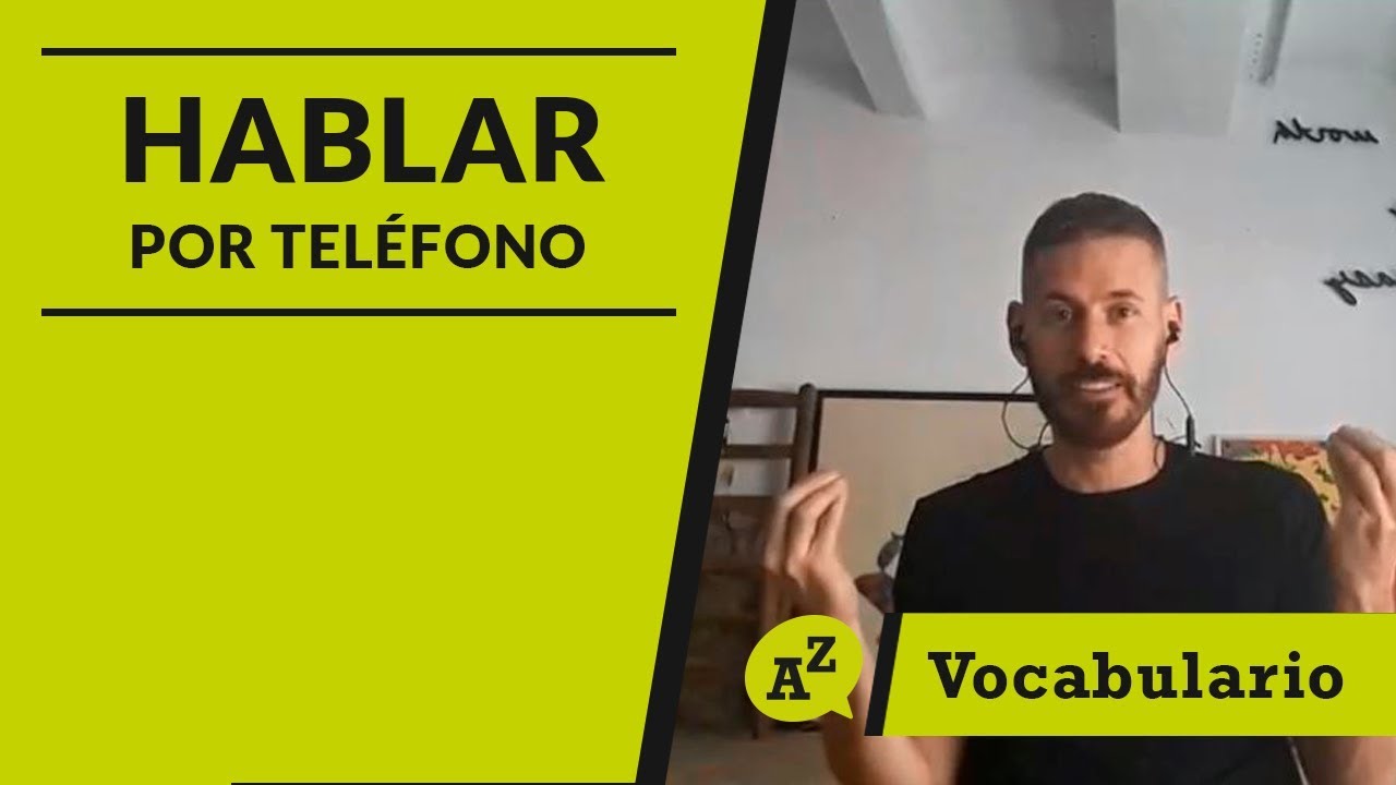 Clase de Español: hablar por teléfono - On Español - YouTube
