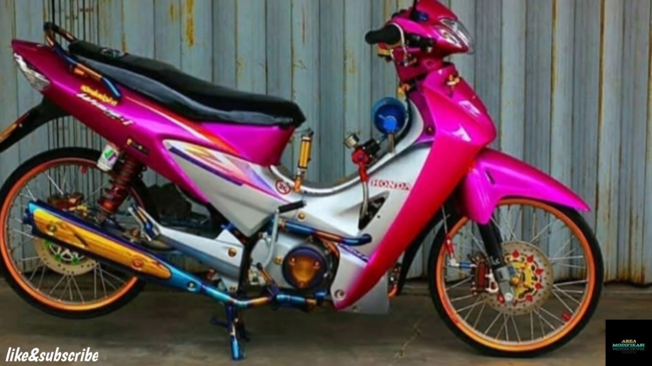 Modifikasi Honda Wave||indonesia - YouTube