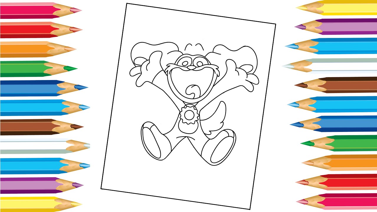 DogDay from Smiling Critters Coloring Pages | Coloring Poppy Playtime ...