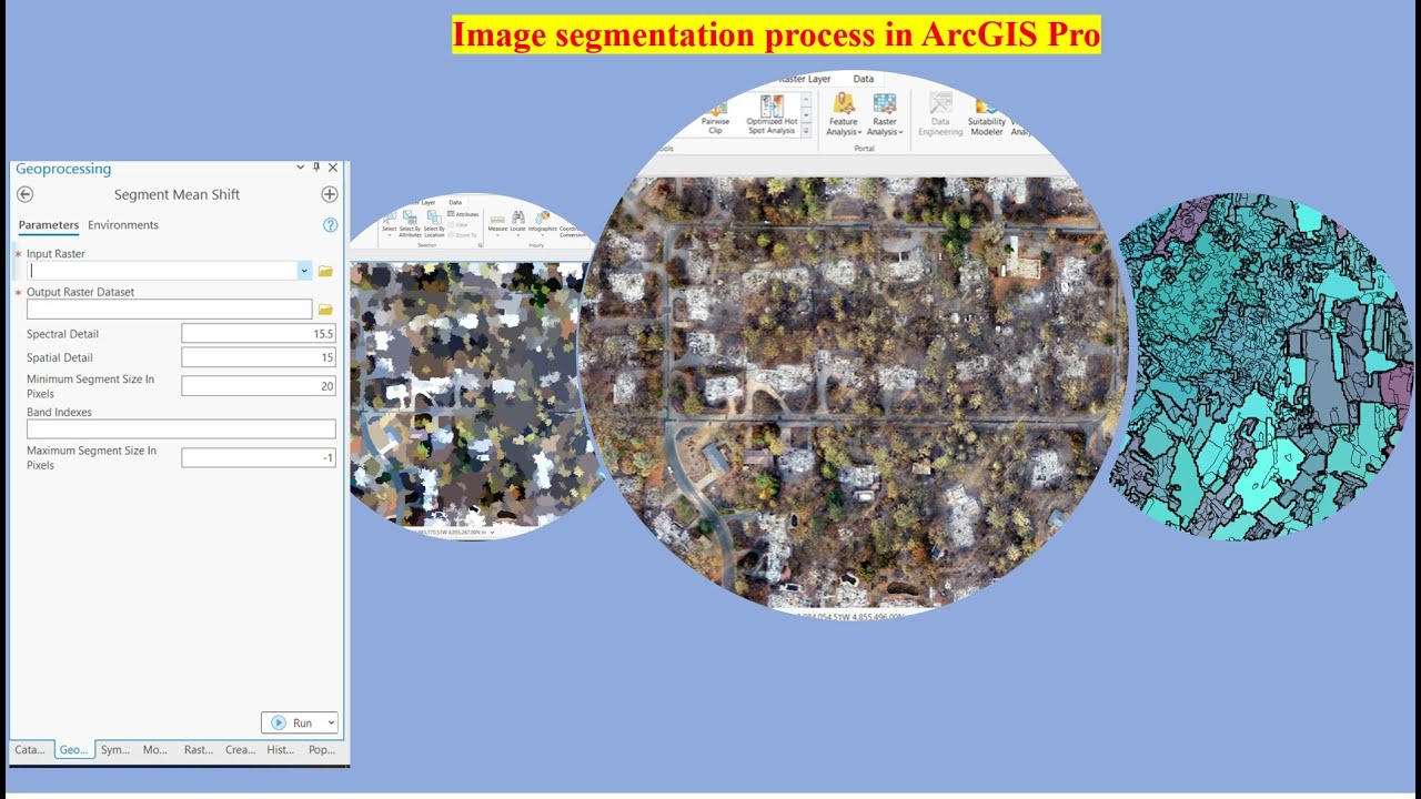 Image segmentation process in ArcGIS Pro - YouTube