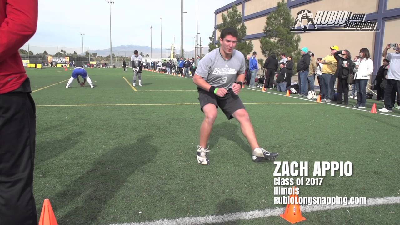 Zach Appio - Long Snapper - YouTube