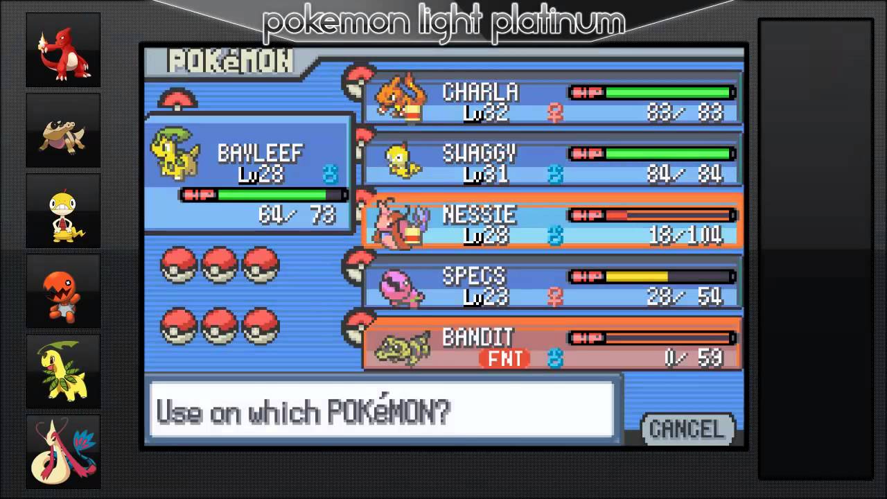 Pokemon Light Platinum | Part 8:Blue And Red Orbs - YouTube