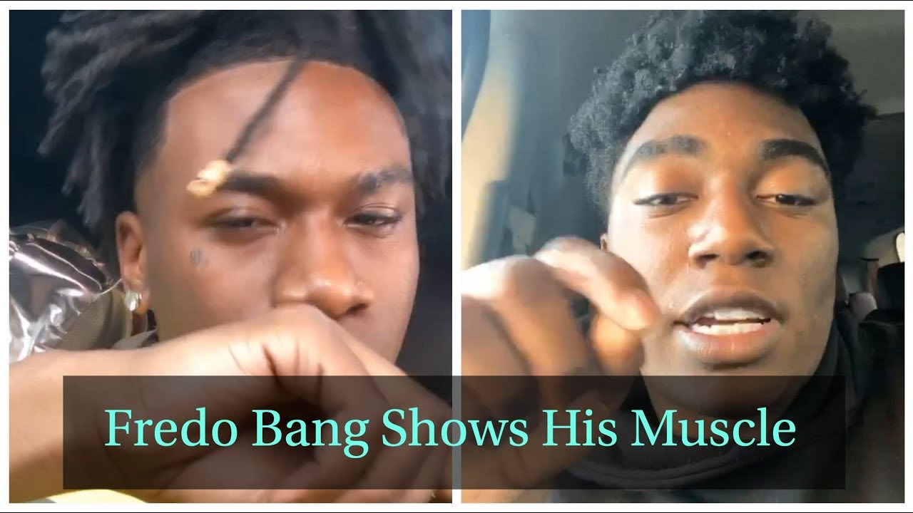 Did Fredo Bang Show His Muscle Or Capping - YouTube