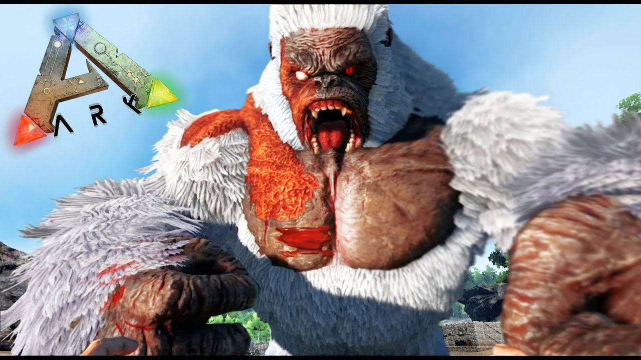 LA CAZA DEL MEGA GORILA GIGANTE!! - ARK survival Evolved #31 - Nexxuz ...