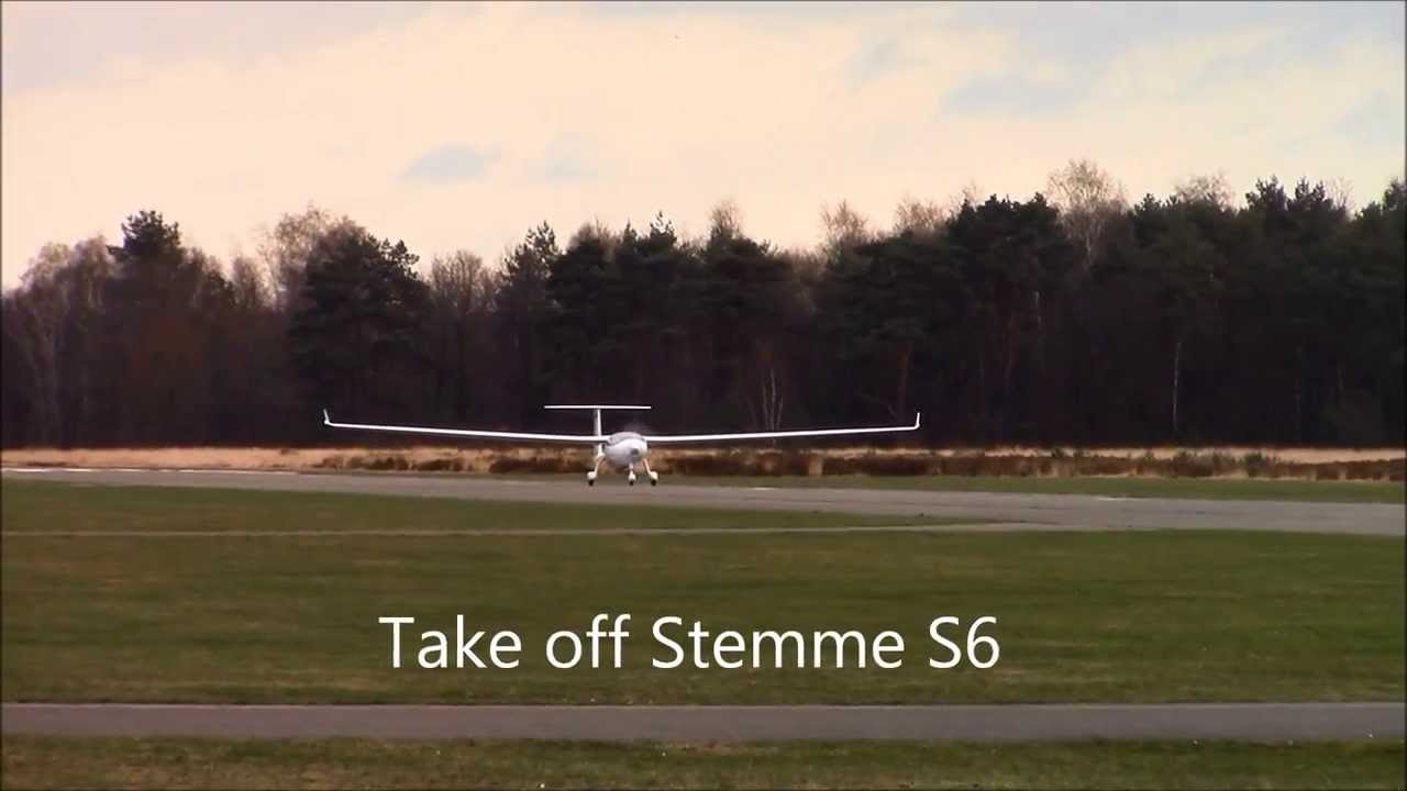 2014-02-22 Stemme S6 take off - YouTube