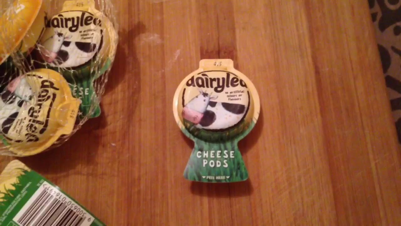Review - Dairylea Cheese Pods - YouTube