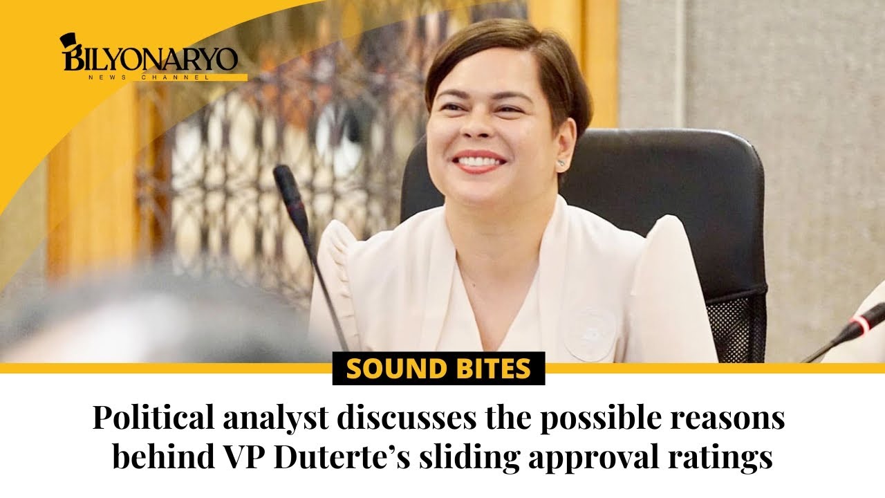 Political analyst discusses the possible reasons behind VP Duterte’s ...