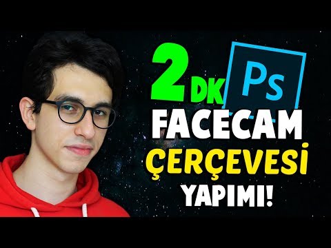 2 DAKİKADA BASİT FACECAM ÇERÇEVESİ YAPIMI! 👌 - Photoshop Dersleri