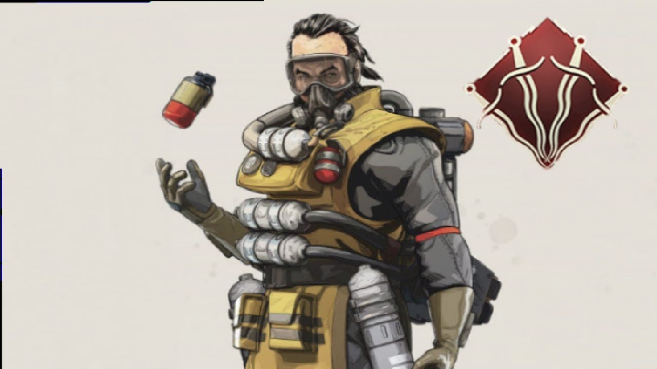 I got the level 4 ASSASSIN BADGE!! on caustic - YouTube