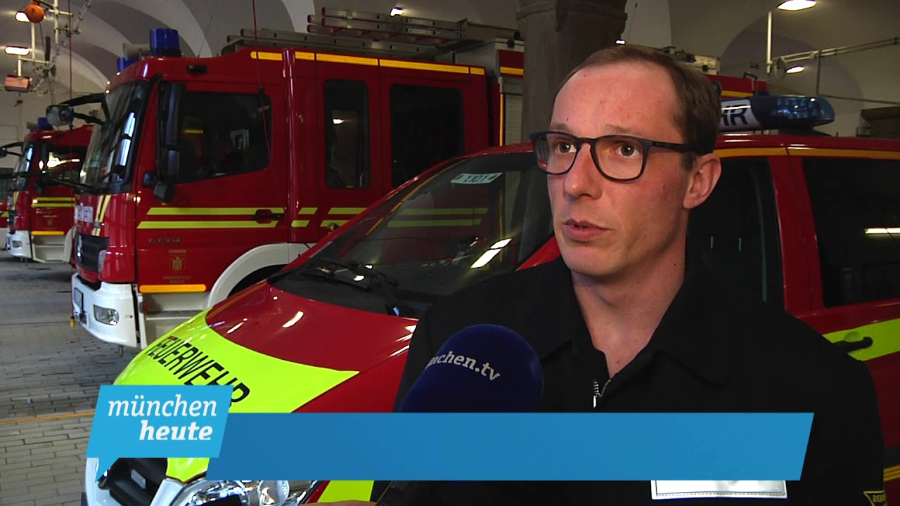 Viel los bei der Feuerwehr München im Jahr 2018 - YouTube