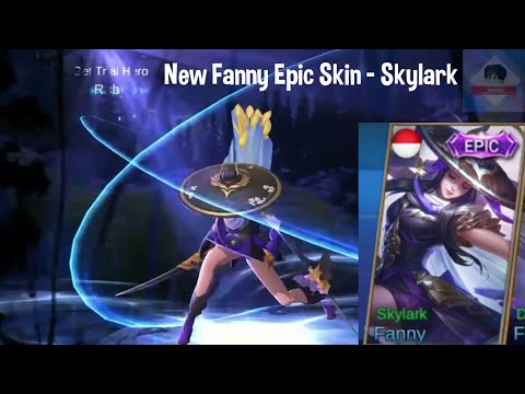 New Fanny Epic Skin - Skylark | Mobile Legends Bang Bang New Skin - YouTube