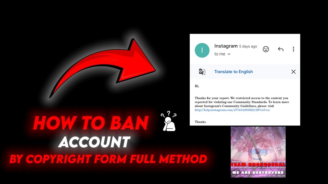 New ban method copyright form ban full method in this video 👶🏻🎸 # ...