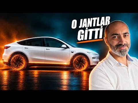 Bu Model Y Artık Standart Değil! 18 inç Yeni Jant Kaplama + Lazer Logo Uygulama