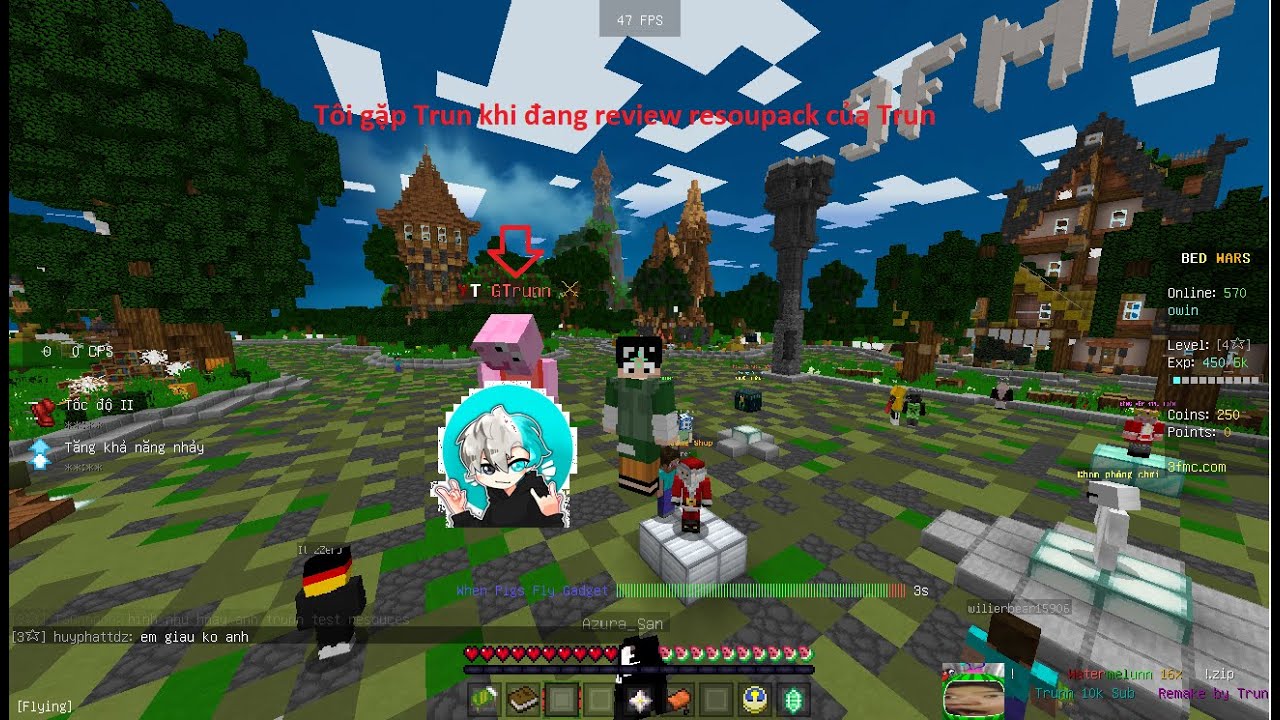 Tôi gặp trun trong bedwar khi đang review resoupack của trun - YouTube