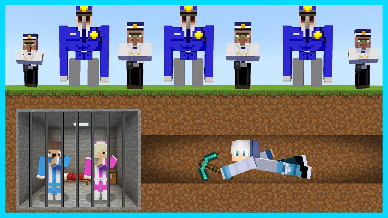 MIPAN & ZUZUZU MASUK PENJARA BAWAH TANAH! AKUDAV MENYELAMATKAN MIPAN ...