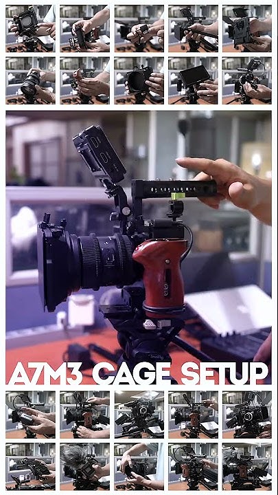SONY A7M3 미러리스 케이지 셋업 3단계 #shorts - YouTube