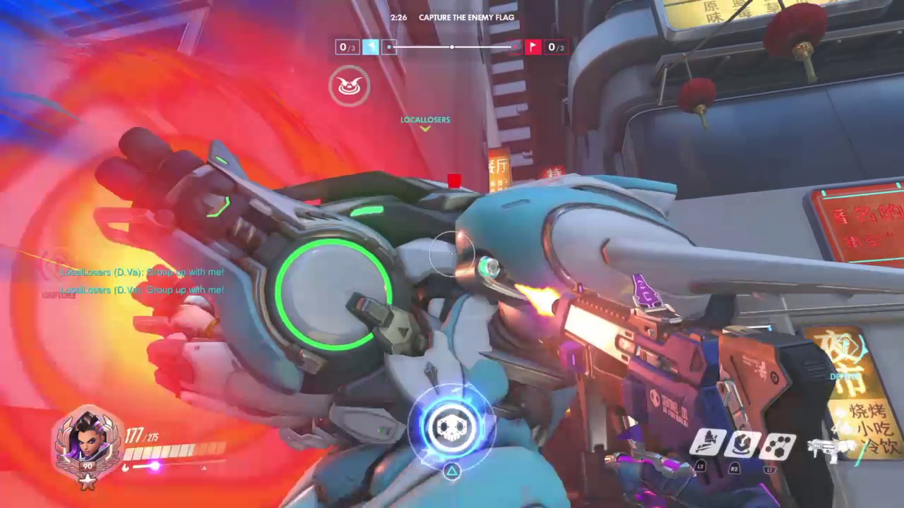 Overwatch: Origins Edition: Capture the Flag (Sombra) - YouTube