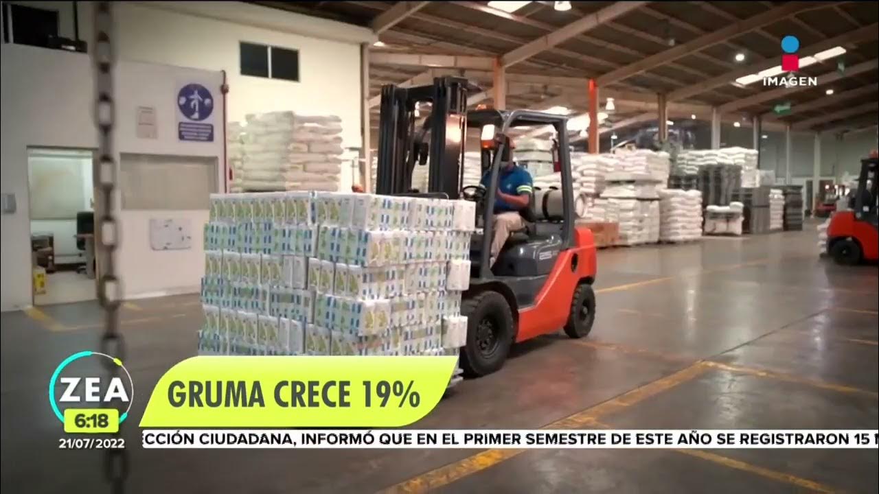 Gruma crece 19% durante el segundo trimestre del año | Noticias con Francisco Zea - YouTube