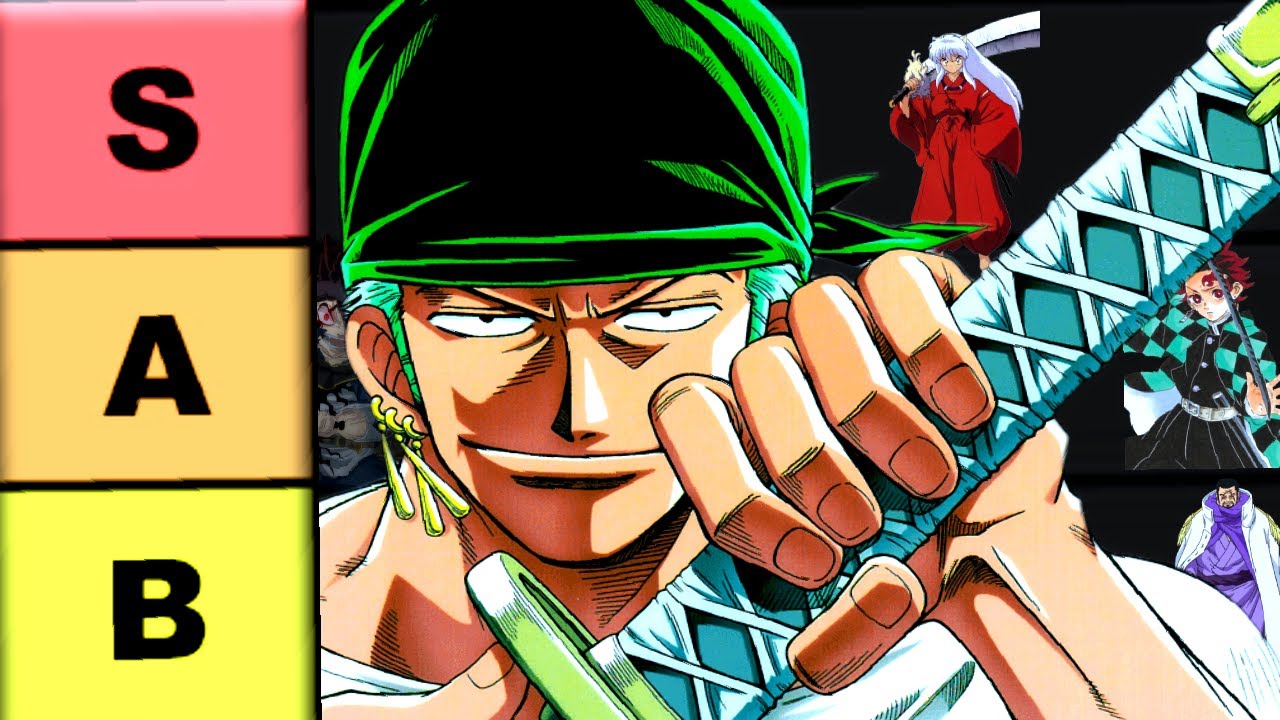 The Best Anime Swordsmen Tier List Ranking!! LIVE! - YouTube