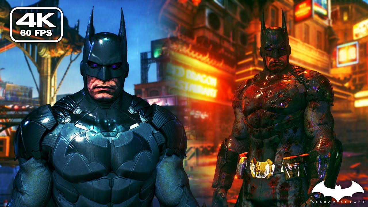 Batman: Arkham Knight - SSKTJL Batman Corrupted/Defeated Skin Mod [4K ...
