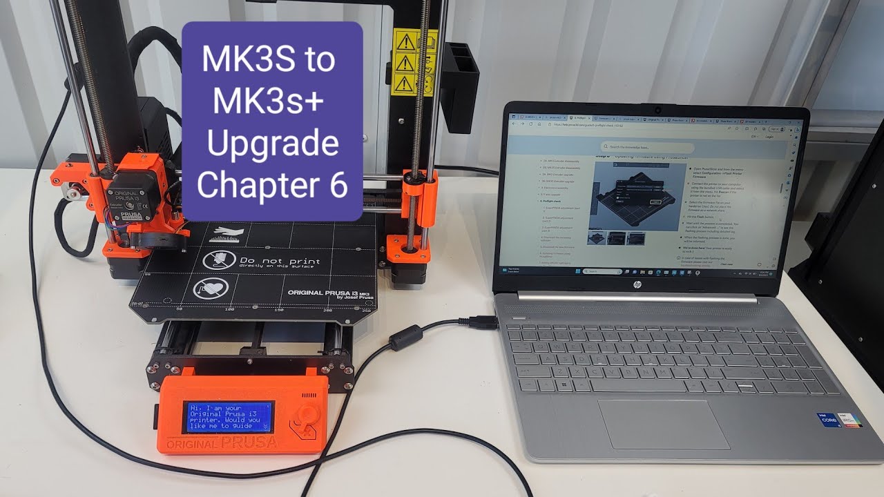 MK3S Upgrade to MK3S+ (Side Quest for MMU3 Assembly) Chapter 6 - YouTube