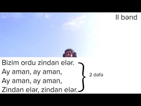 VƏTƏN OĞLU MAHNISI