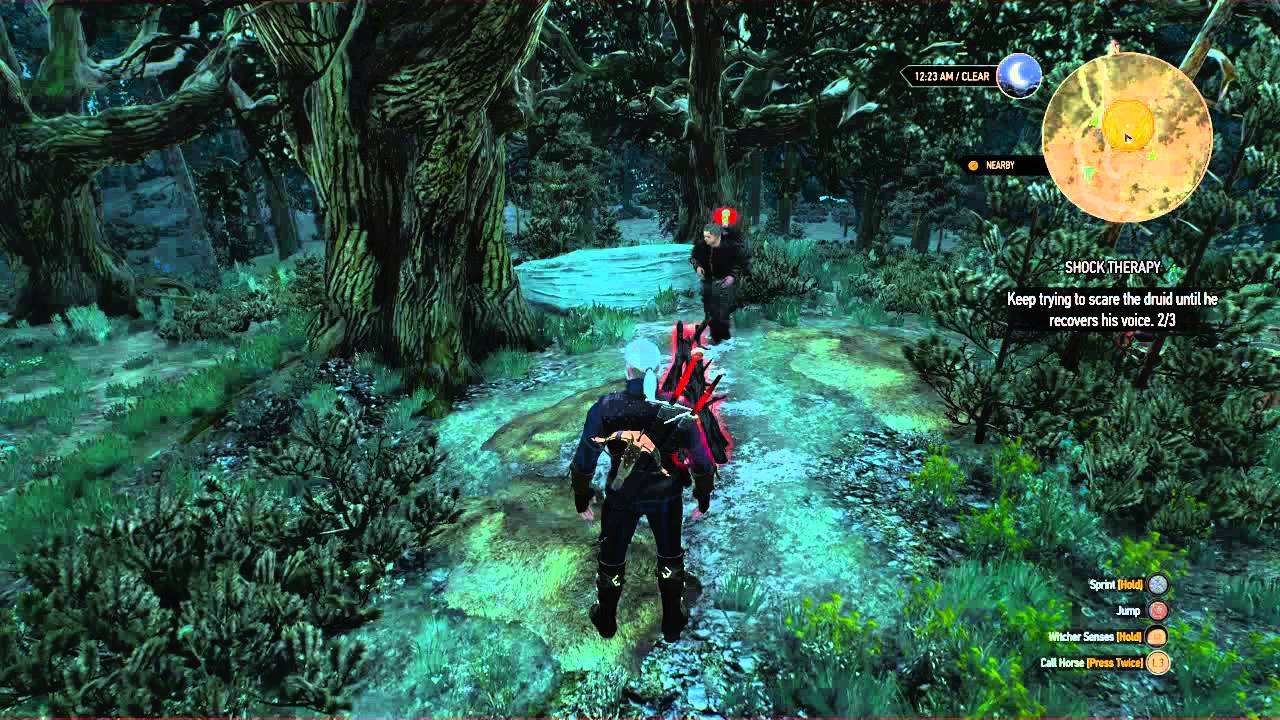 The Witcher 3: The childish druids - YouTube
