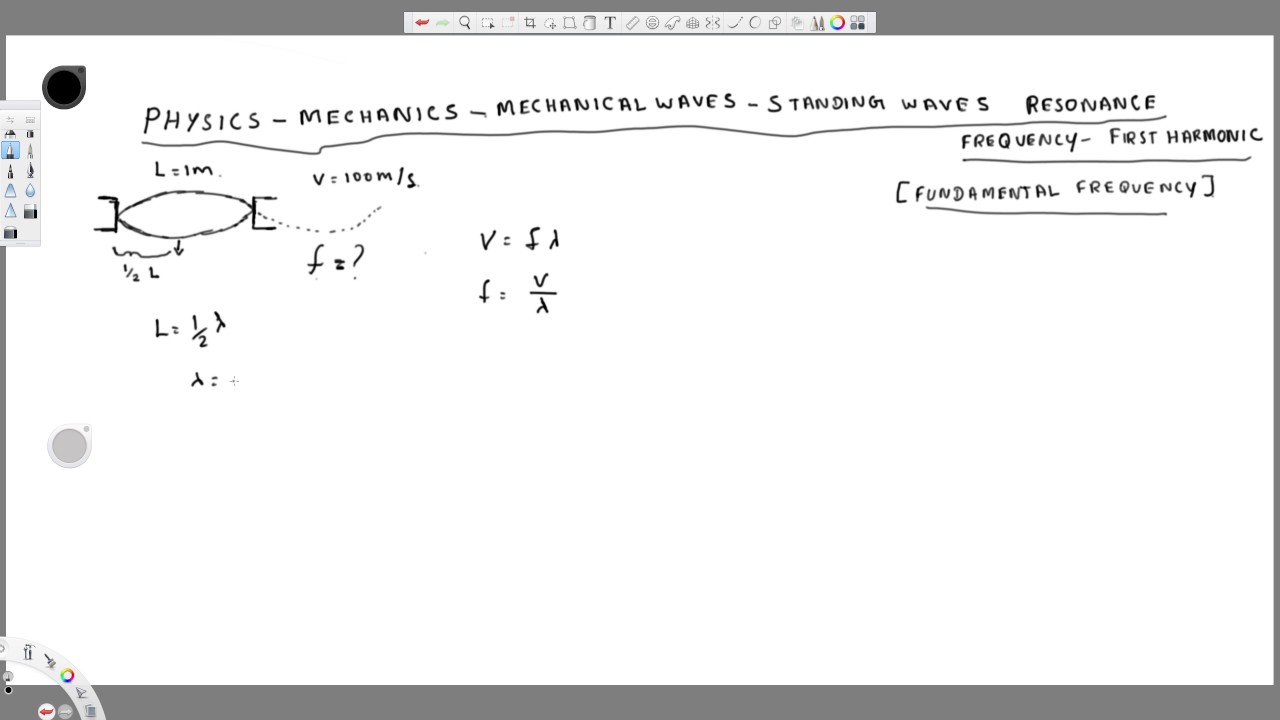 Physics - Mechanics: Mechanical Waves - Standing Waves: Resonance ...
