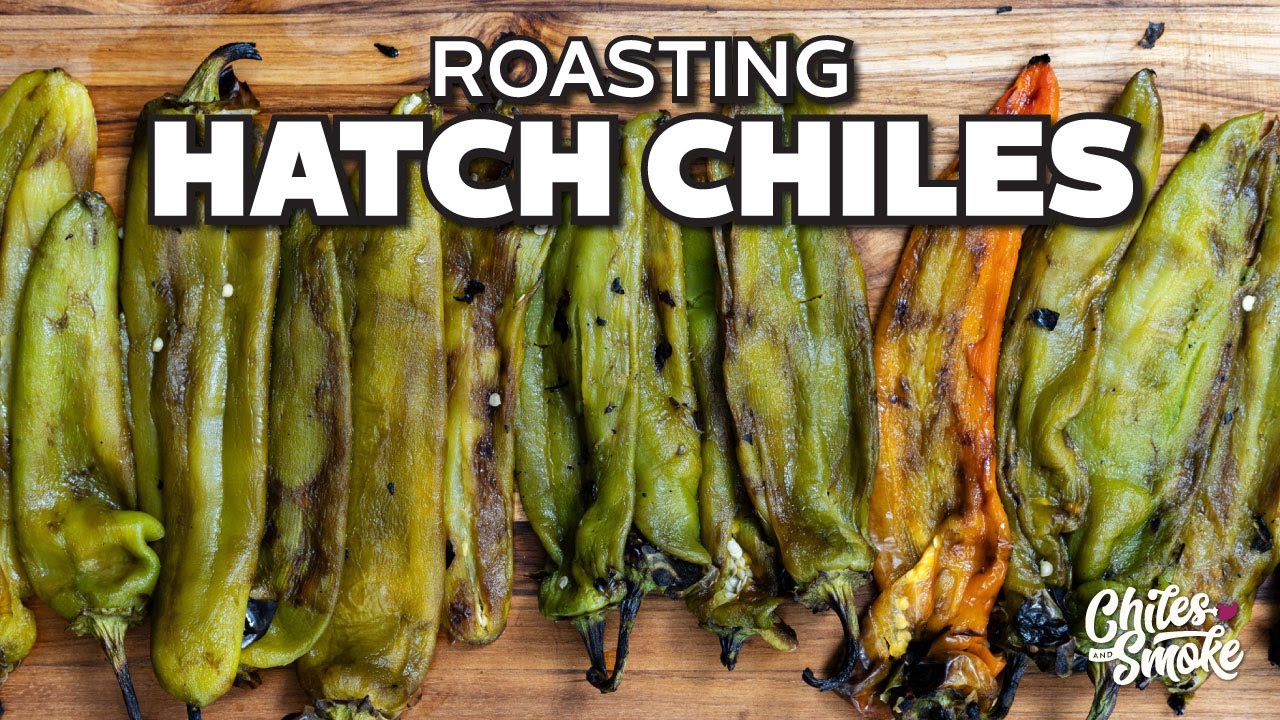 Guide to HATCH CHILES: How to Roast & Prep - YouTube