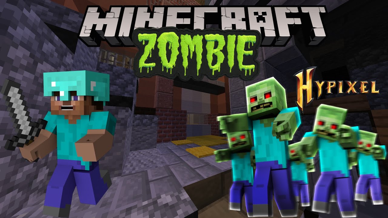 Zombies en minecraft ft.JmTheKiller|Minecraft|Hypixel - YouTube
