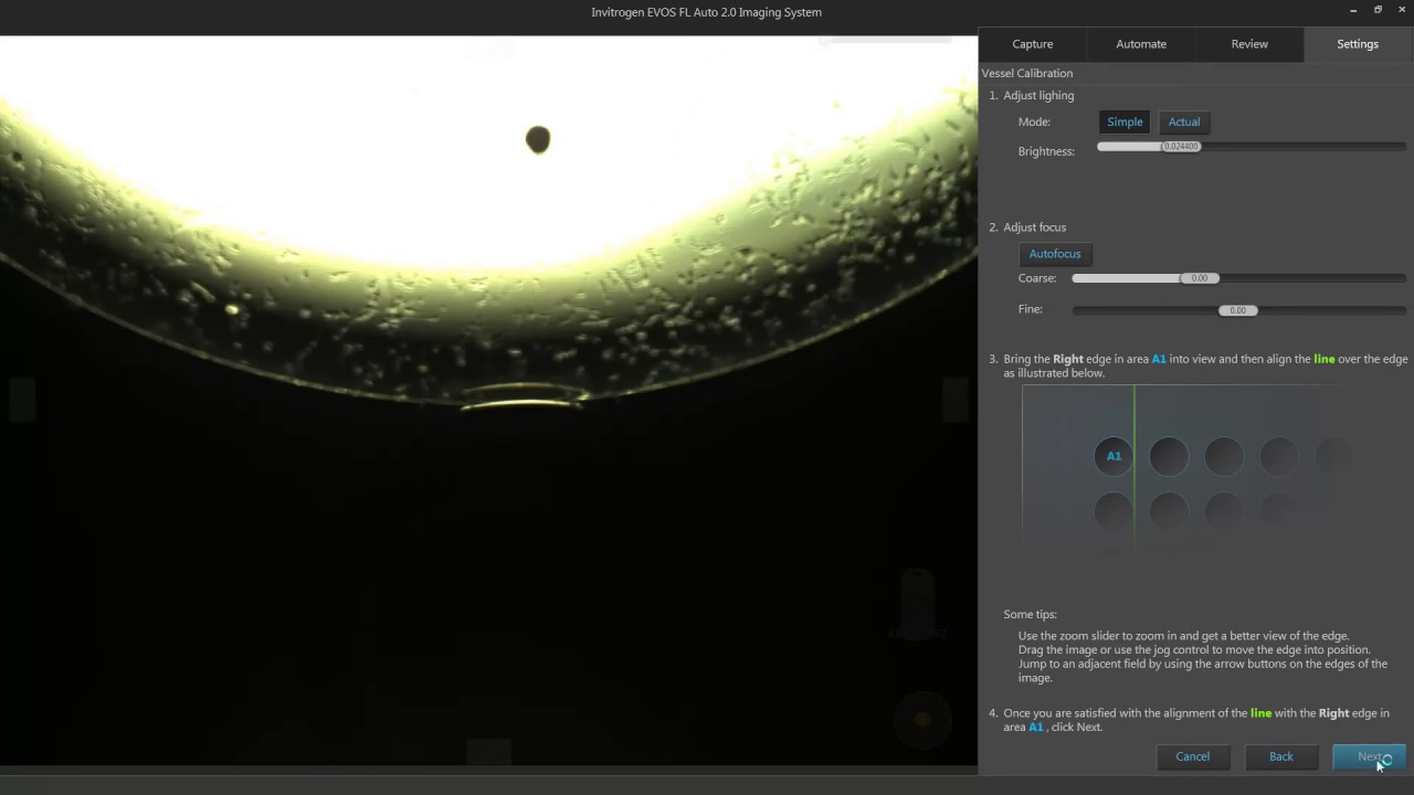 How to setup vessel maps on the EVOS FL Auto 2 Microscope - YouTube