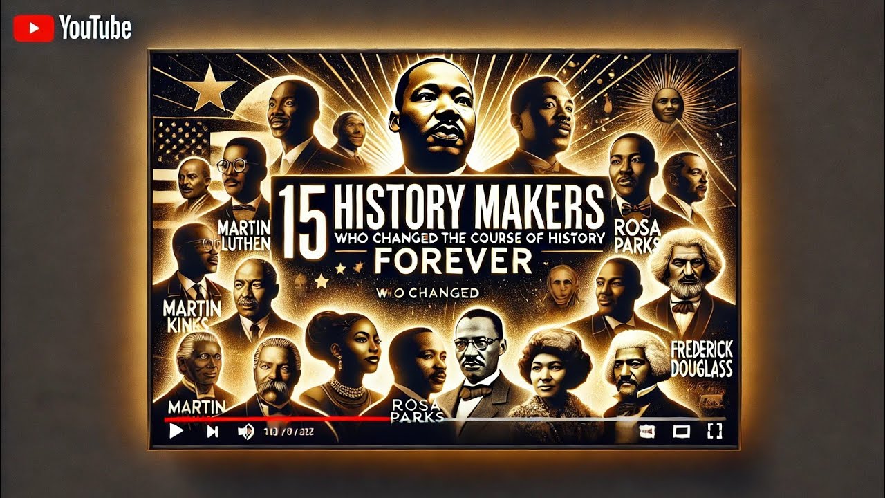 15 African-Americans Who Changed the Course of History Forever - YouTube