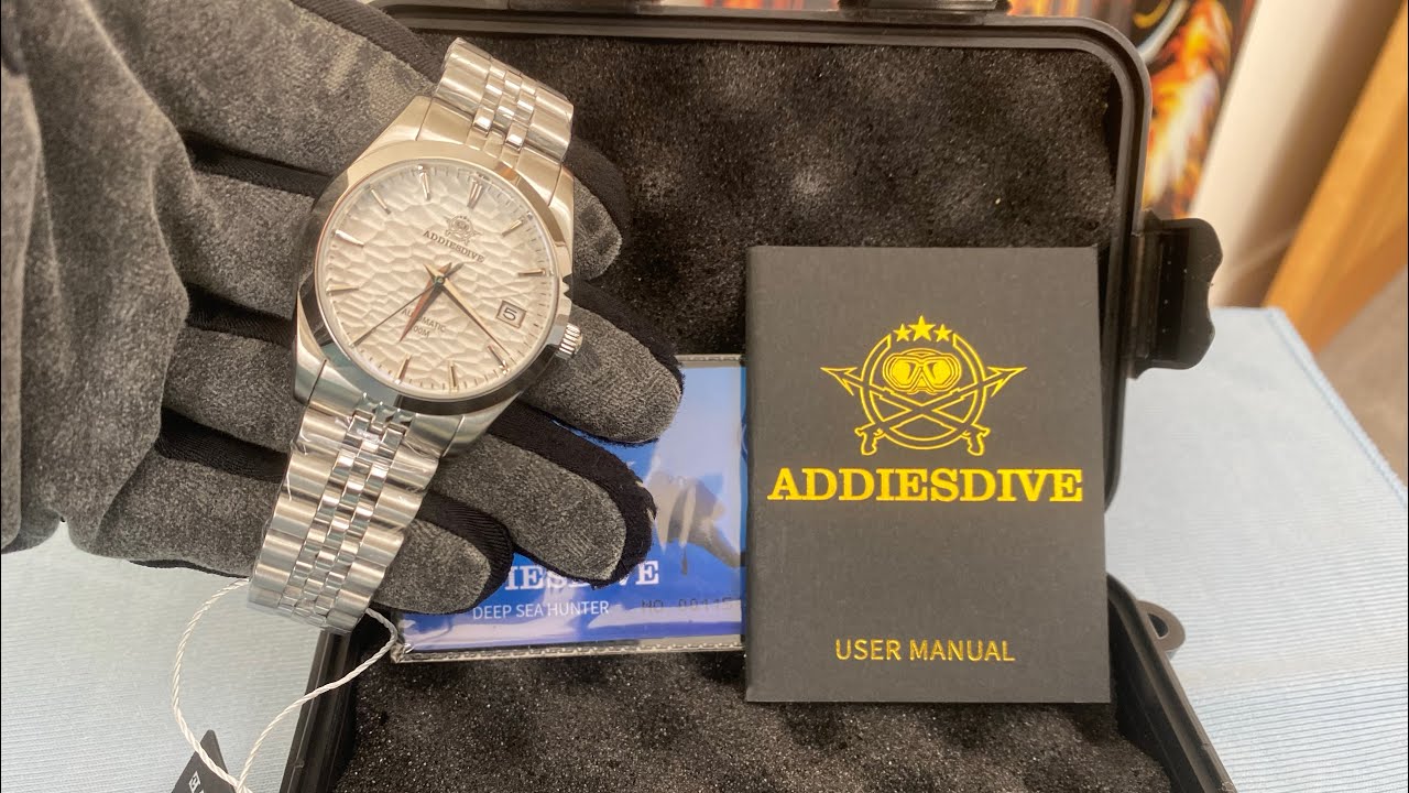 Addiesdive AD2118 Homage to the Grand Seiko Snowflake NH35 Automatic ...