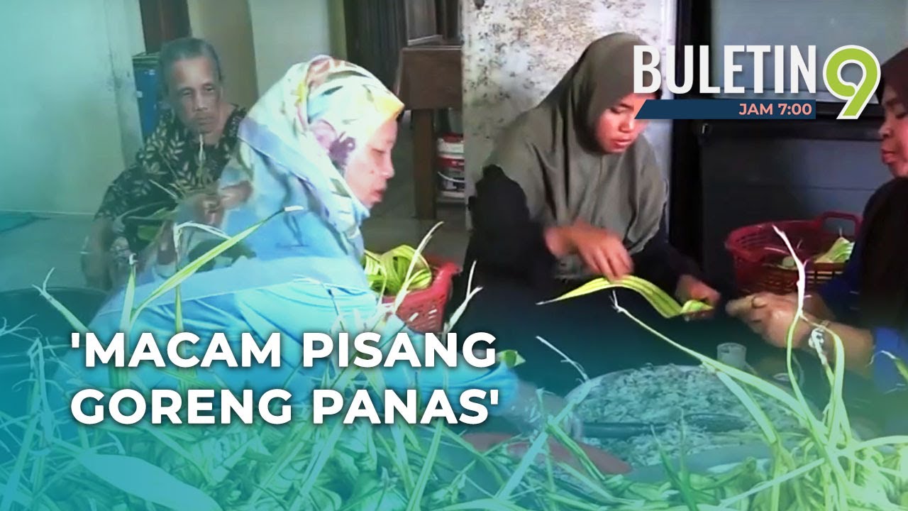 Jual Ketupat Daun Palas 1,000 Sehari Di Bulan Ramadan - YouTube