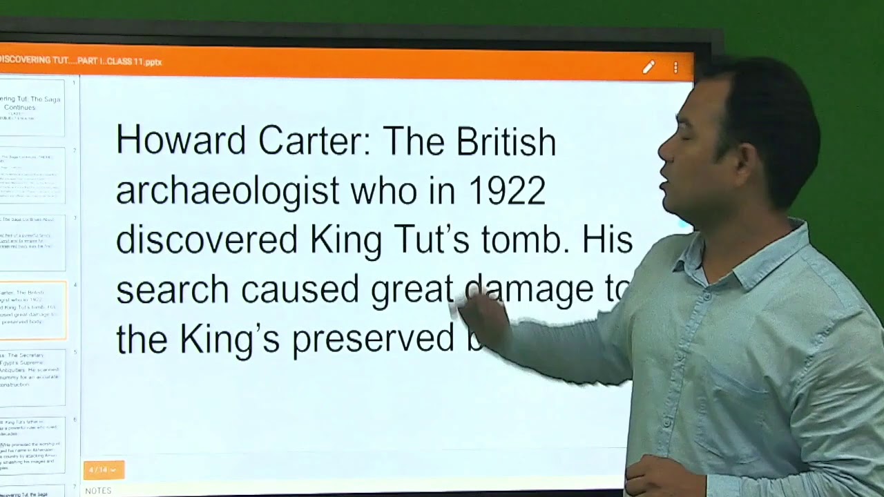 Class 11 English Discovering Tut the Saga Continues Unit 1 Deepak ...